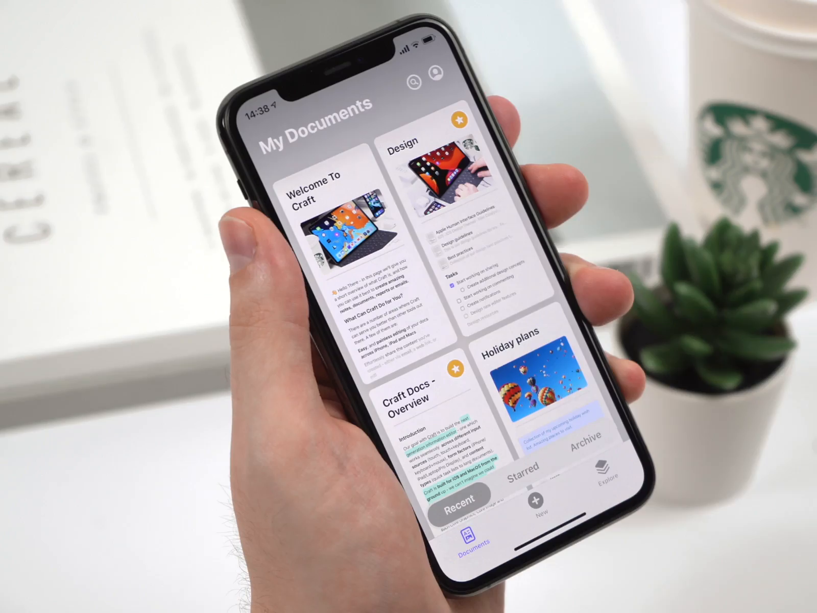 Craft.do - craft amazing documents in seconds by Daniel Korpai on Dribbble