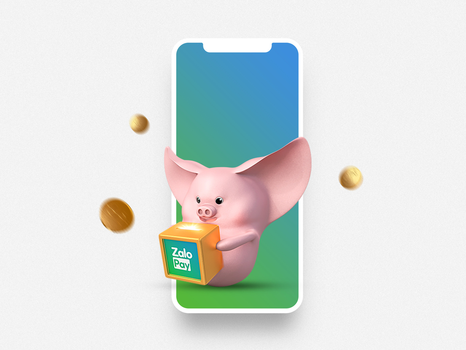 ZaloPay - "Tet" Campaign 2019 - "Heo Chiêu Tài" Level 1 by Sanh Nguyen ...