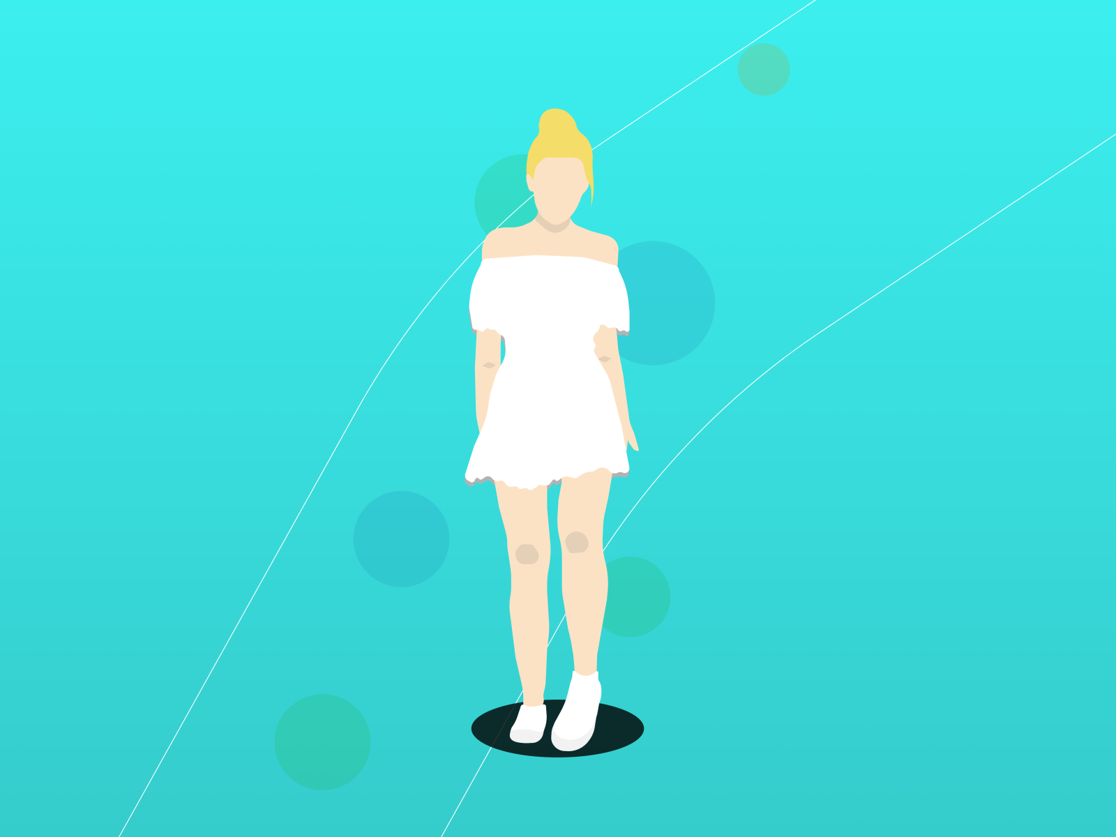 Girl by Kyaw Kyaw on Dribbble