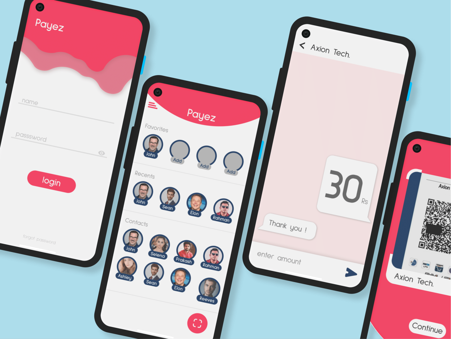 A Payment and Banking App by Naveen MB on Dribbble