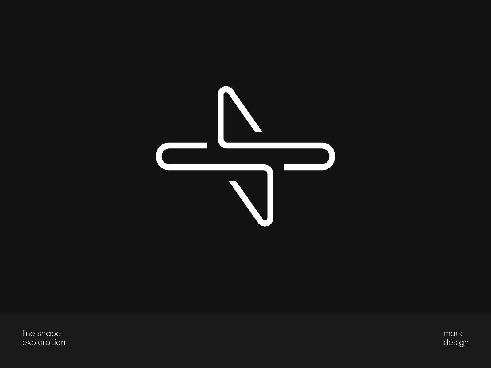 Line shape exploration - 1 by Rolans Kims on Dribbble