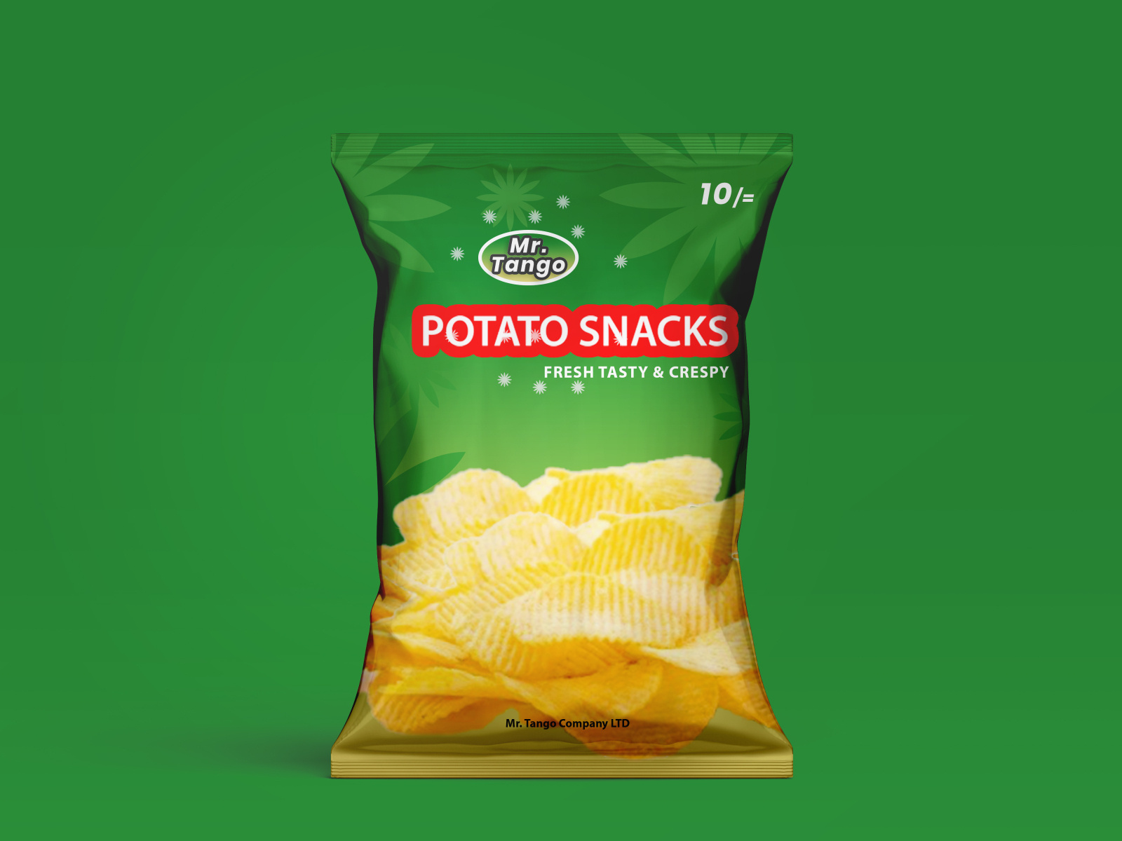 Chips Packet Design by Marufa Mily on Dribbble
