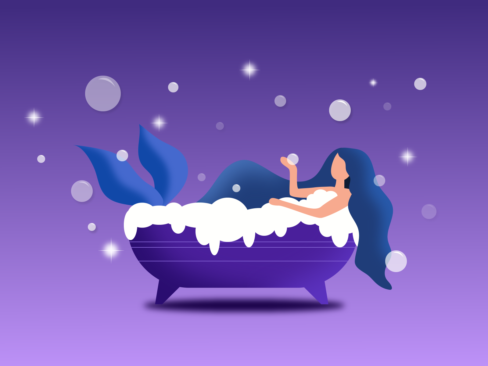 Character Mermaid by Gabriella Artistry on Dribbble