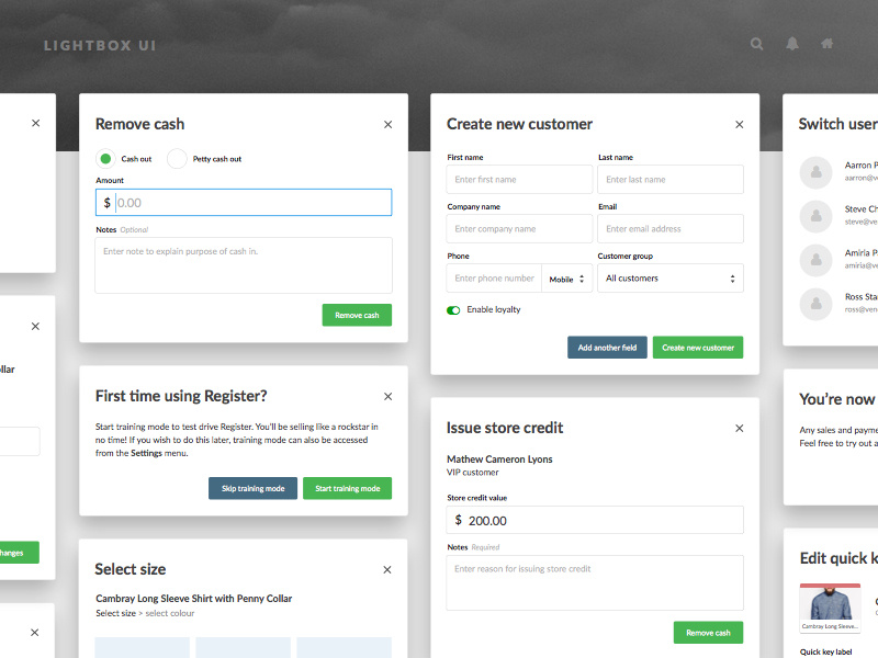 Dribbble - lightbox_ui.jpg by Jade Tan Swea Phin