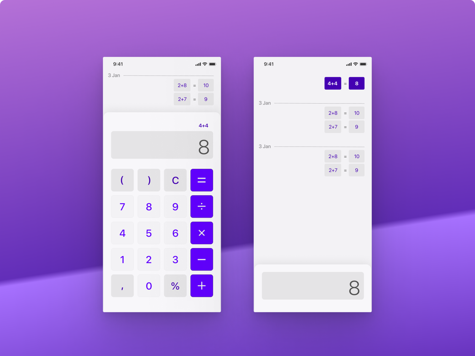 Calculator App By Lis Garcia Calvo On Dribbble calculator-app-by-lis-garcia-calvo-on-dribbble