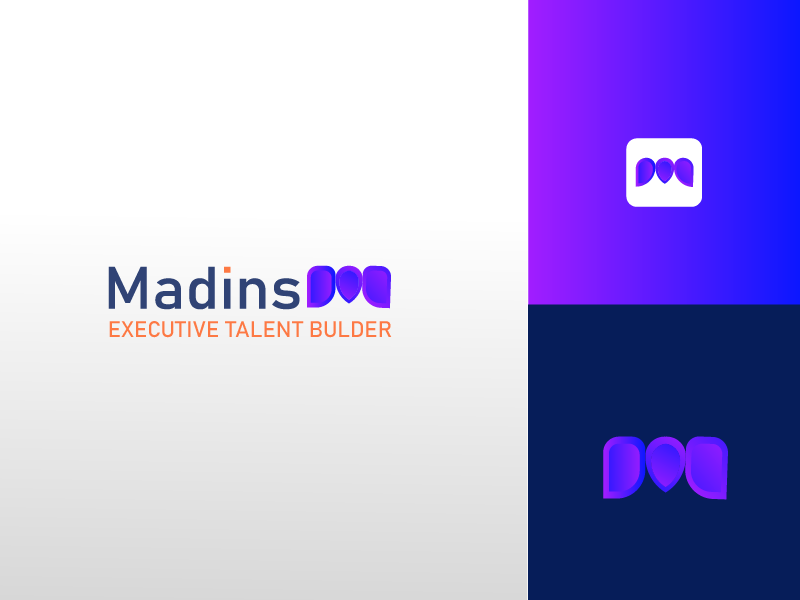 m letter design by md rasel on Dribbble