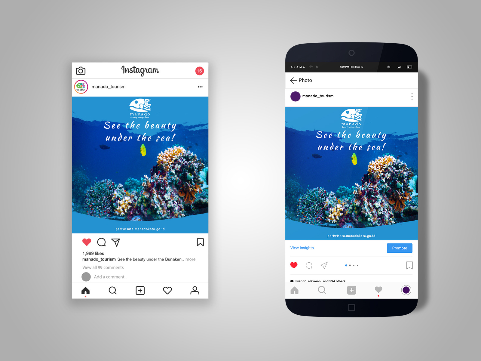 City Brand Media Implementation Instagram Feed By Patrick Jefferson On Dribbble