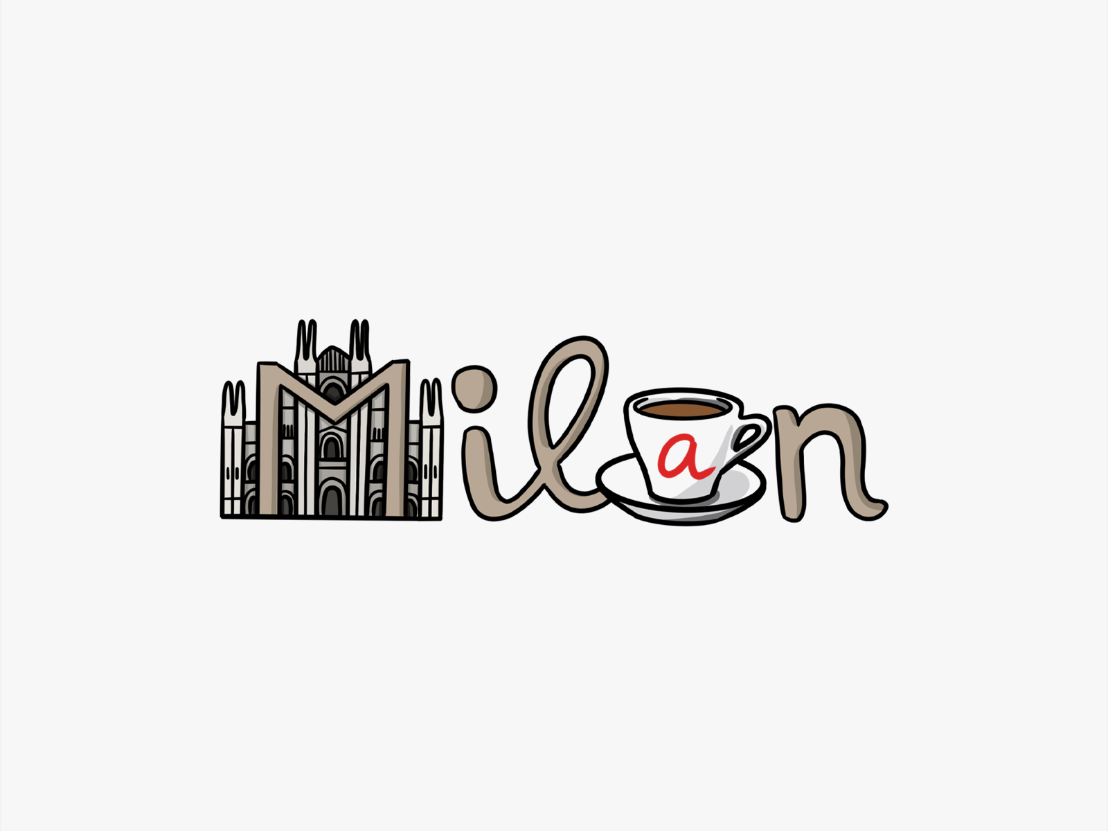 milan by Kristina on Dribbble
