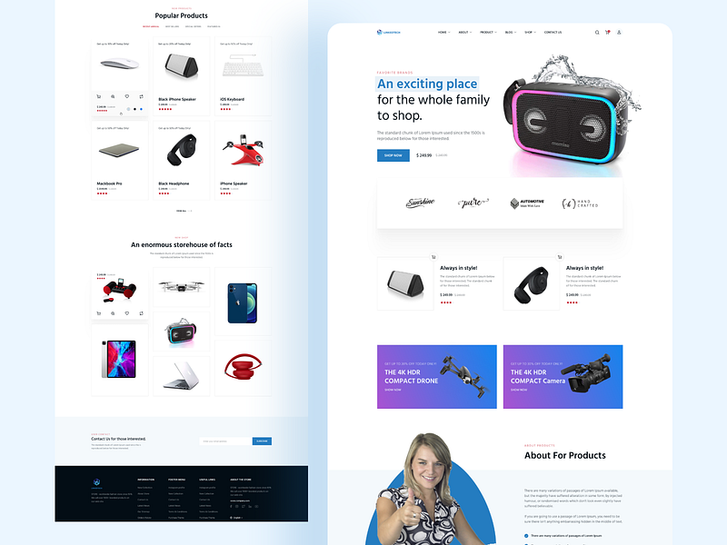 Electronics Website designs, themes, templates and downloadable graphic ...