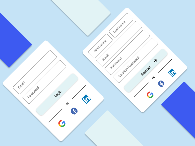 Login-signup by Deepak Ranjan Patel on Dribbble