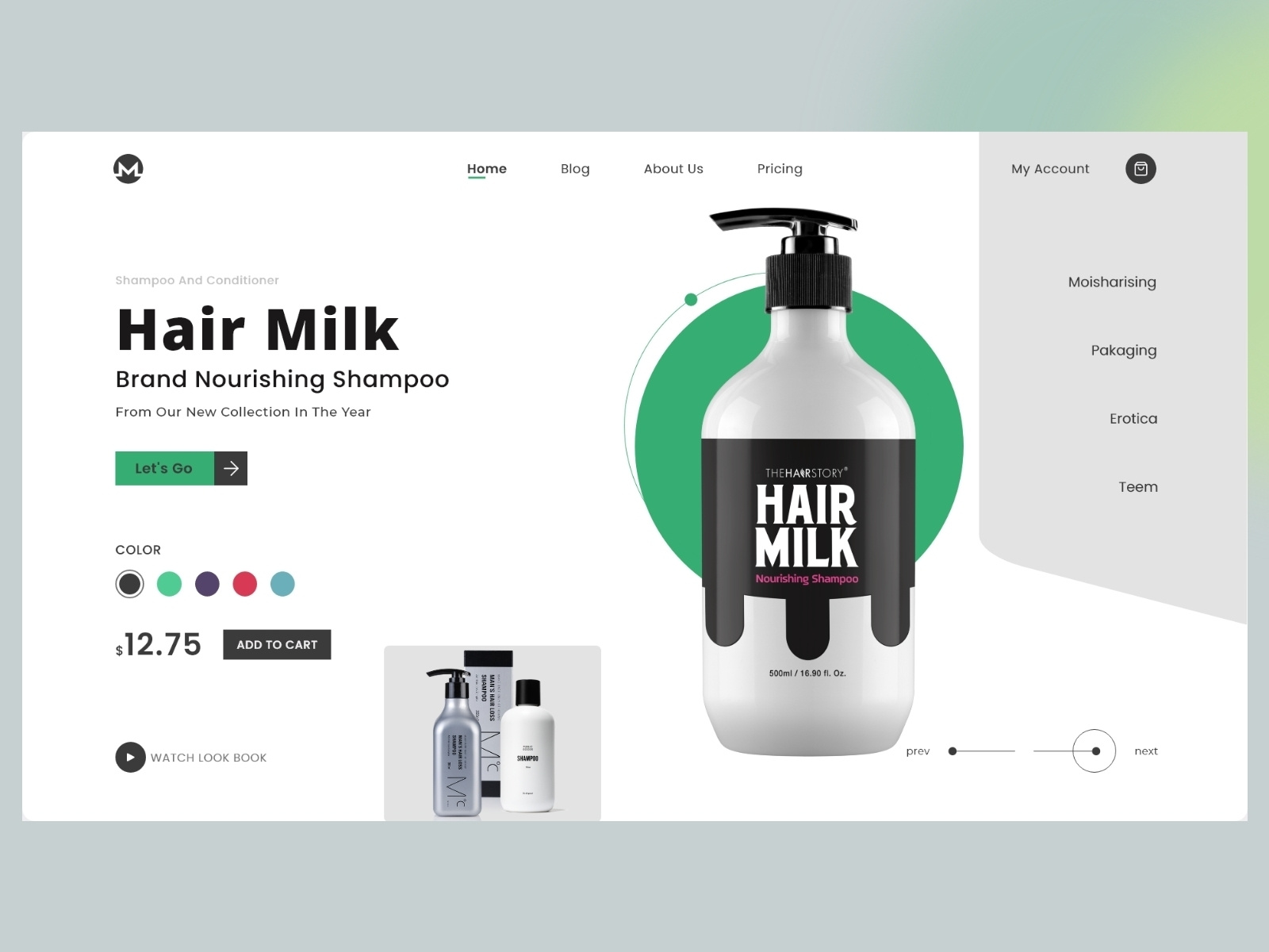 shampoo product design by Ayesha Siddika on Dribbble