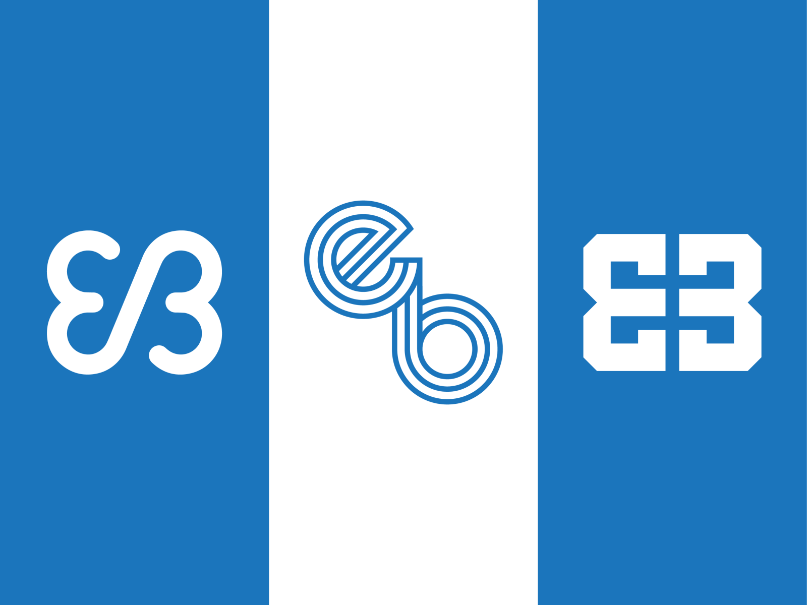 EB Monogram Logos by Erik Bourque on Dribbble
