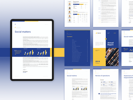 Browse thousands of Report Design images for design inspiration | Dribbble