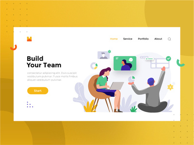 TeamWork by Devansh Mistry on Dribbble