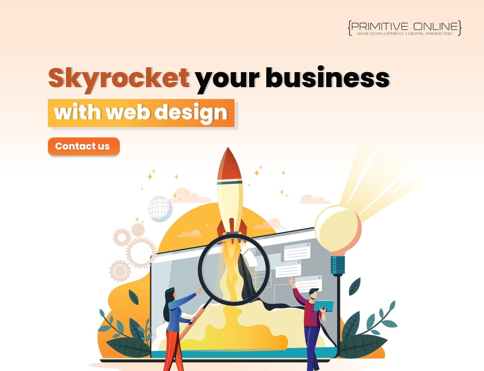 web development by Primitive Online on Dribbble