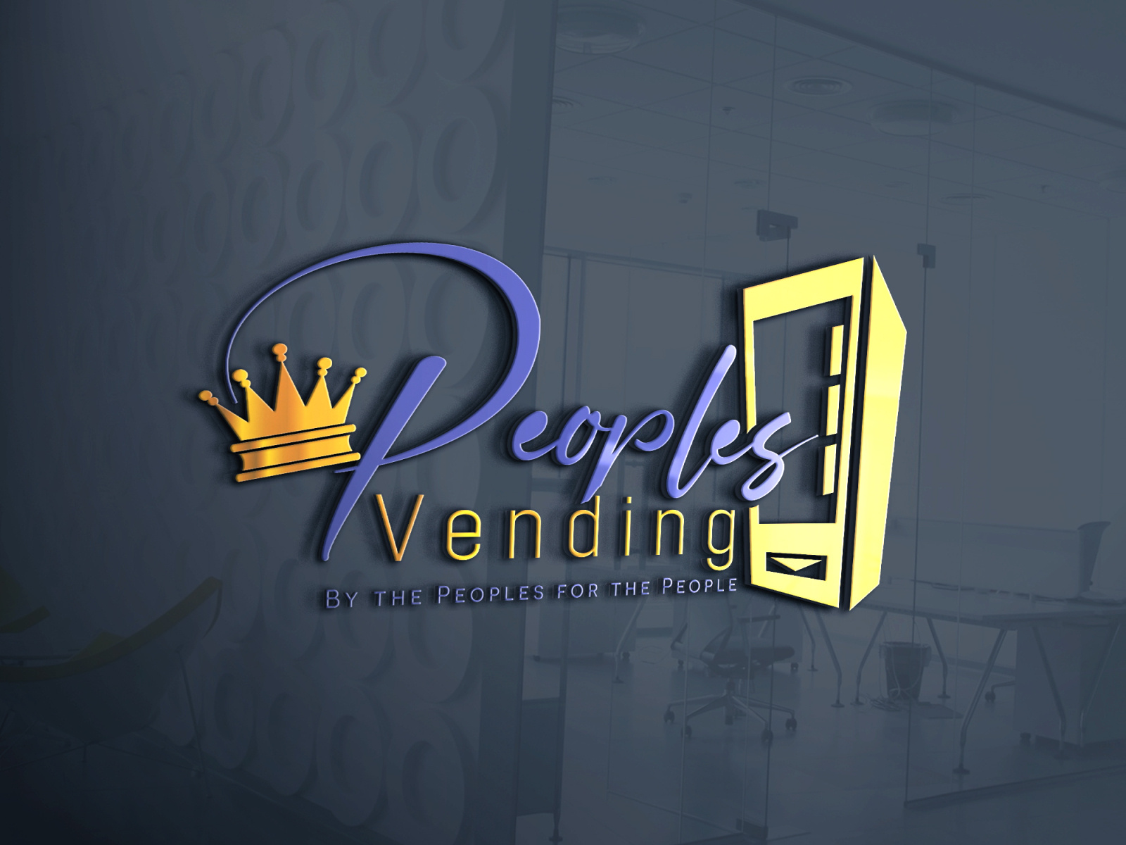Vending Machine Business Logo Images Vector By Cyber Avanza On Dribbble