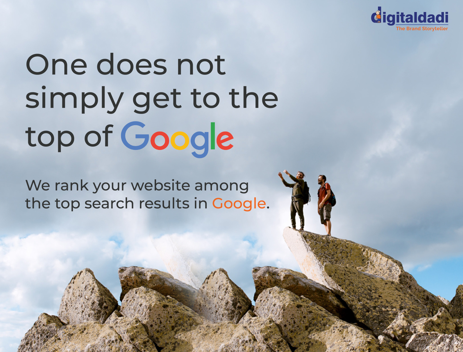 Rank Top on Google by Digitaldadi on Dribbble