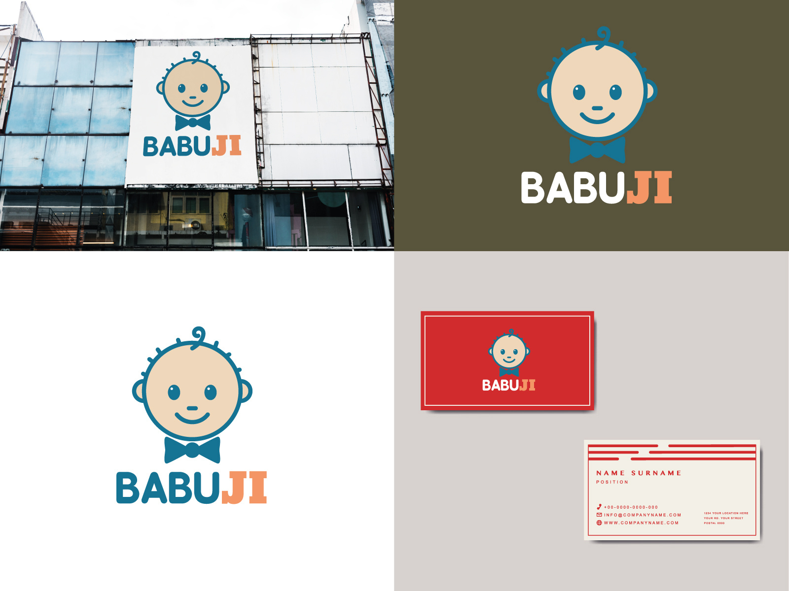 BABUJI LOGO Concept by Fazla Rabbi on Dribbble