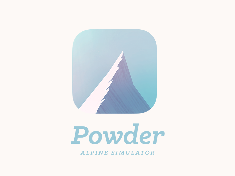 Powder | Alpine Simulator by Dave Chenell on Dribbble