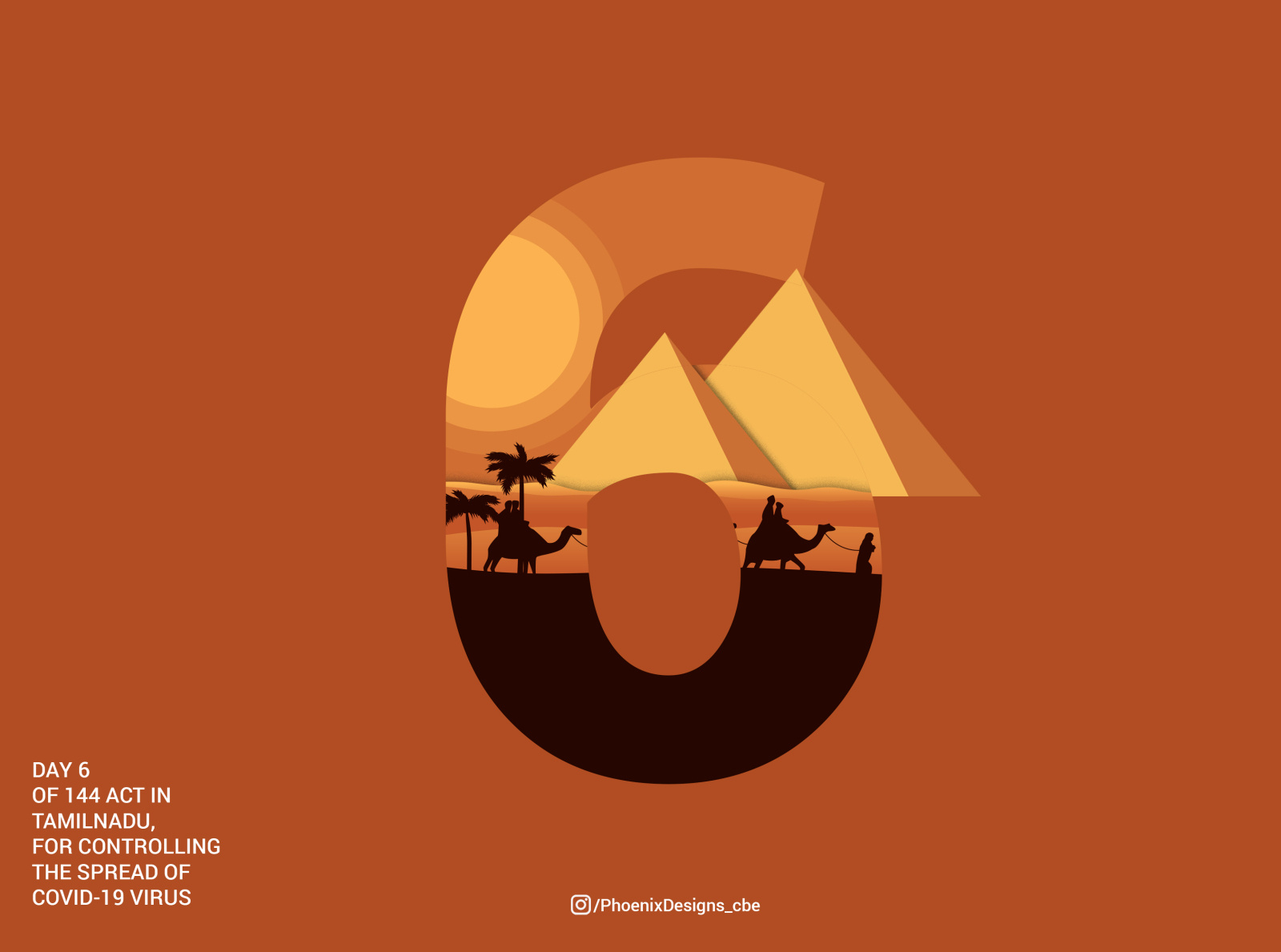 Day 6 Number 6 By C Prithivirajan On Dribbble day-6-number-6-by-c-prithivirajan-on-dribbble
