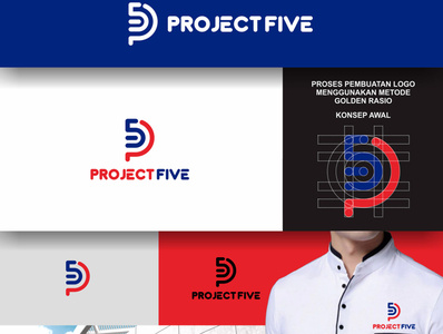 The Project Five Logo by Rahmad900 on Dribbble