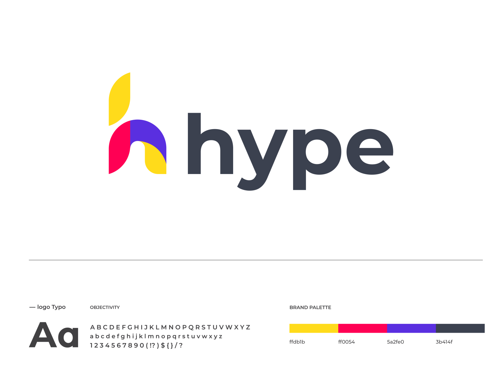 Hype Logo Design by Kazi Ankon on Dribbble