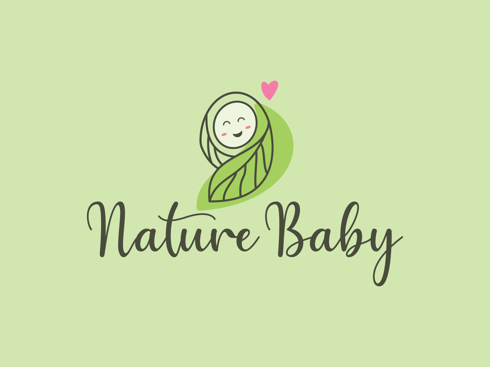 Nature Baby Modern Logo Design by Kazi Ankon on Dribbble