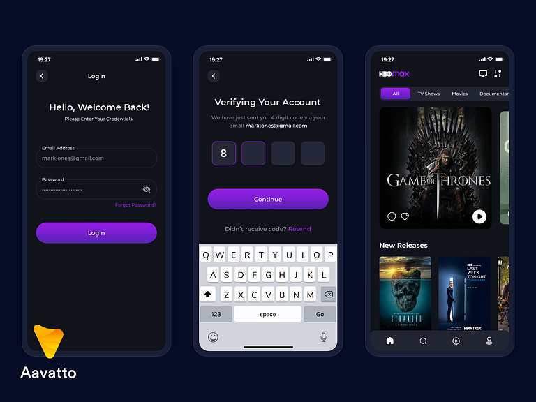 HBO Max Redesign by Aavatto on Dribbble