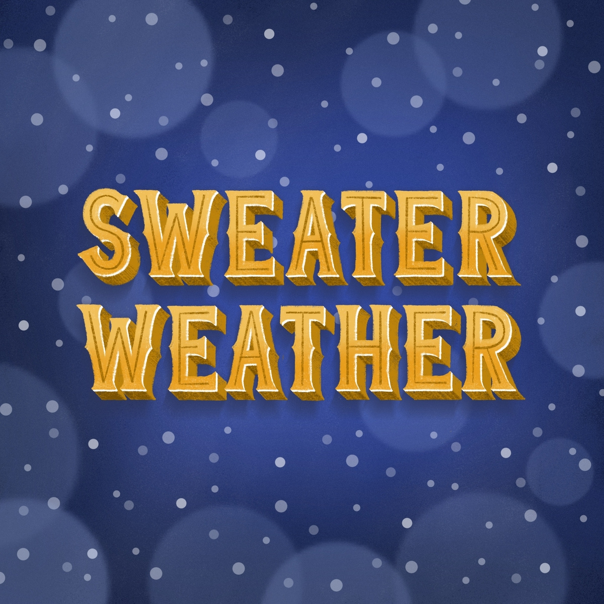 Sweater weather by Kamilla on Dribbble