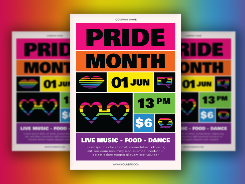 Pride Poster by barsrsind on Dribbble