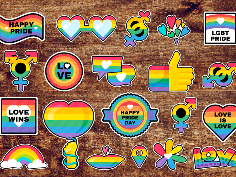 Pride Stickers Set by barsrsind on Dribbble