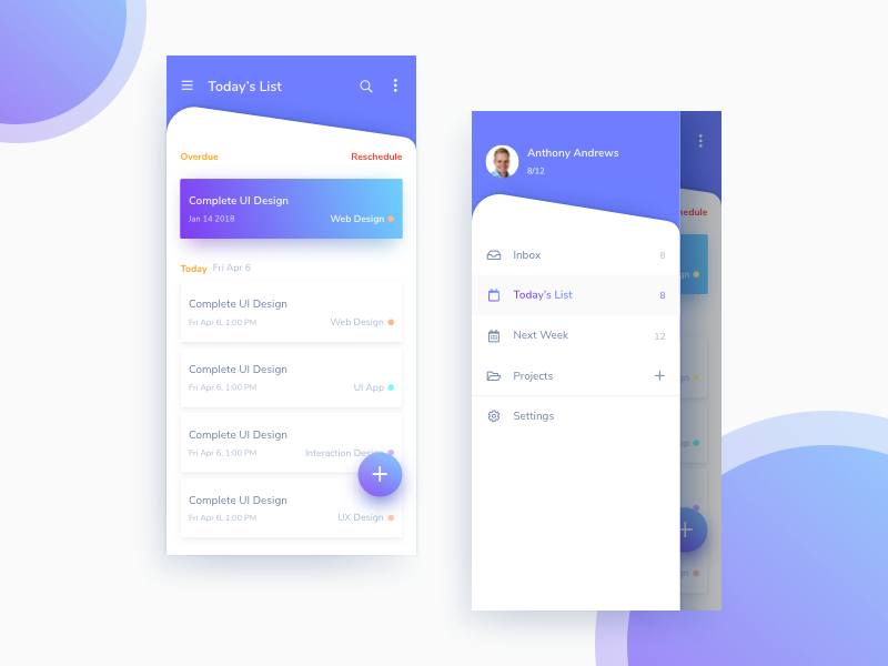 Project Management App by Trupti Kadu on Dribbble