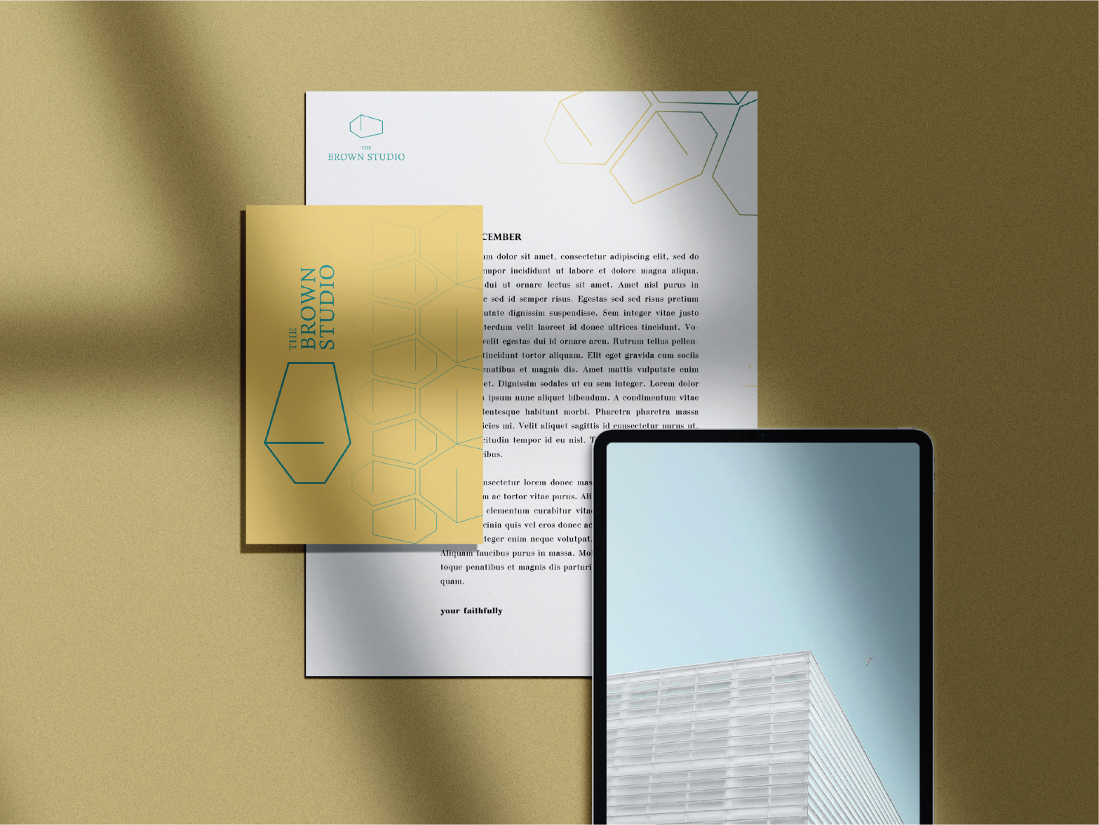 Branding Design for The Brown Studio by Temis on Dribbble