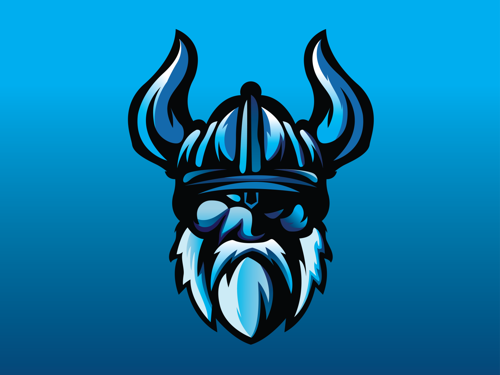 VIKING MASCOT by Alexander Vartapetovi on Dribbble