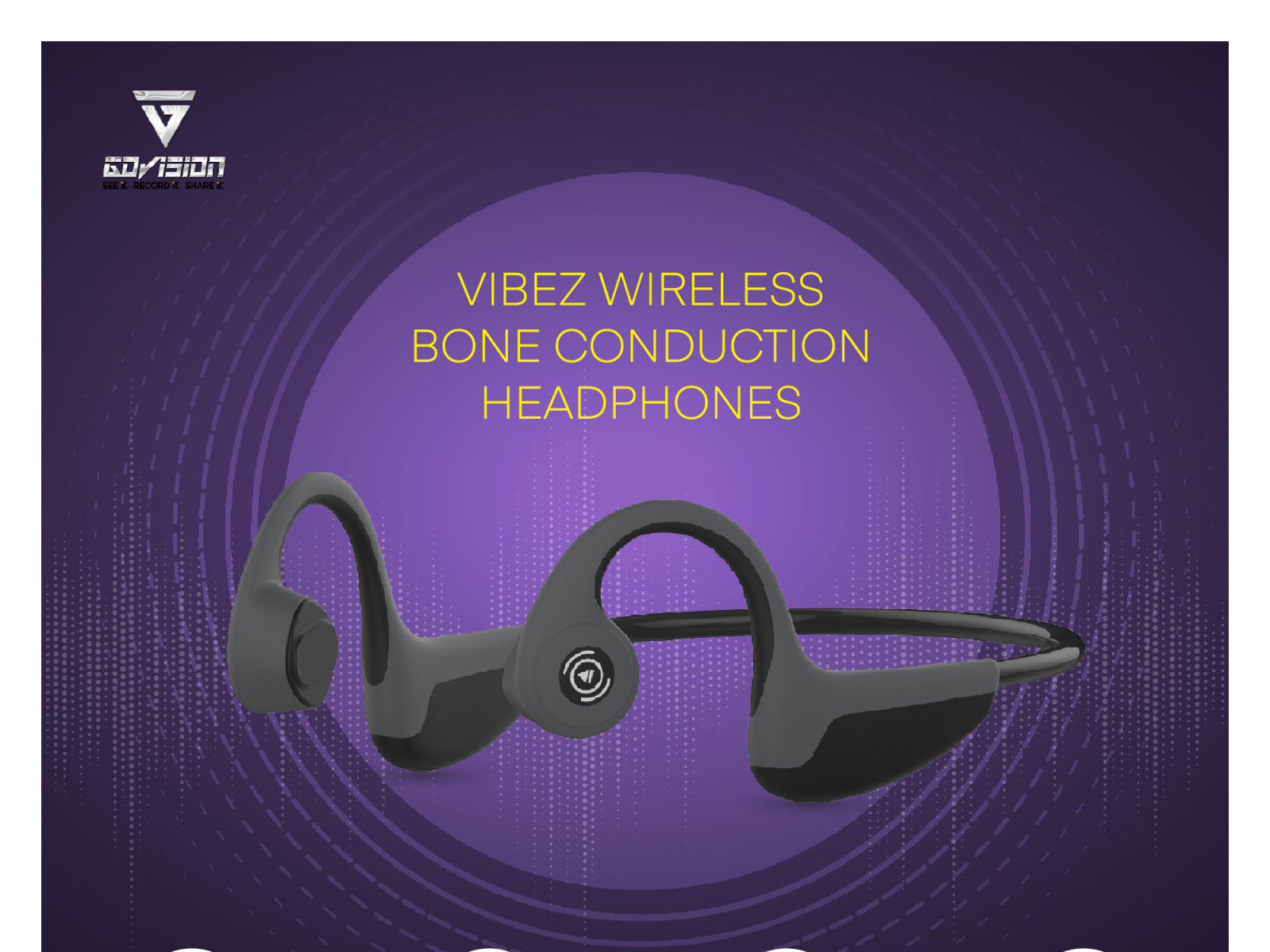 Bone Conduction Headphones by Kevin Smith on Dribbble