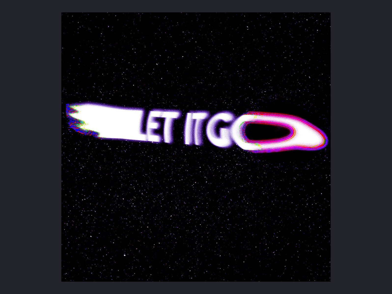 Let it go - Typography by Akash Gupta on Dribbble