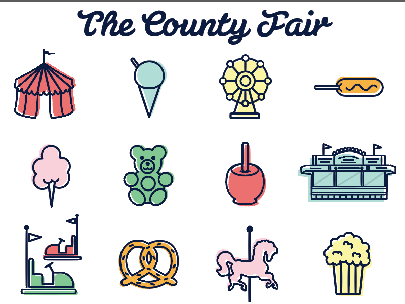 The County Fair by Hayley Thees on Dribbble