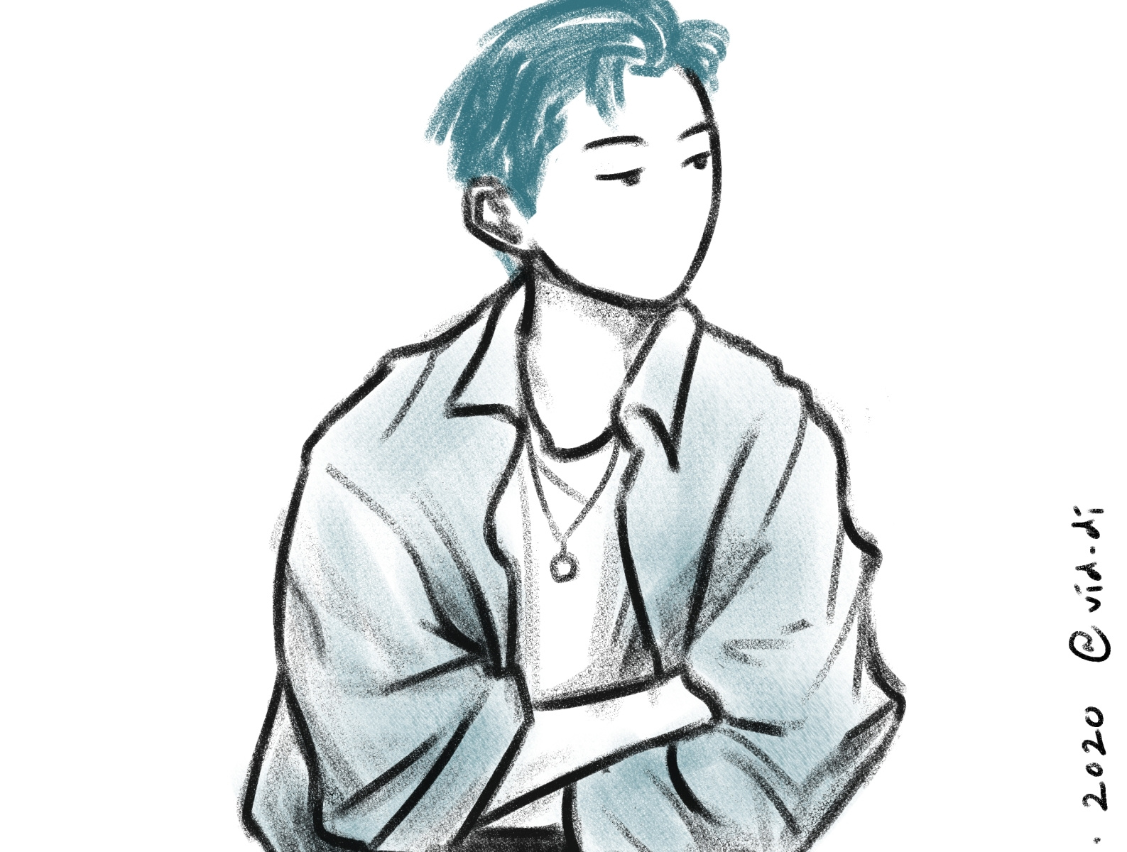 BTS Dynamite Fan Art Sketches by Veronika Diah on Dribbble