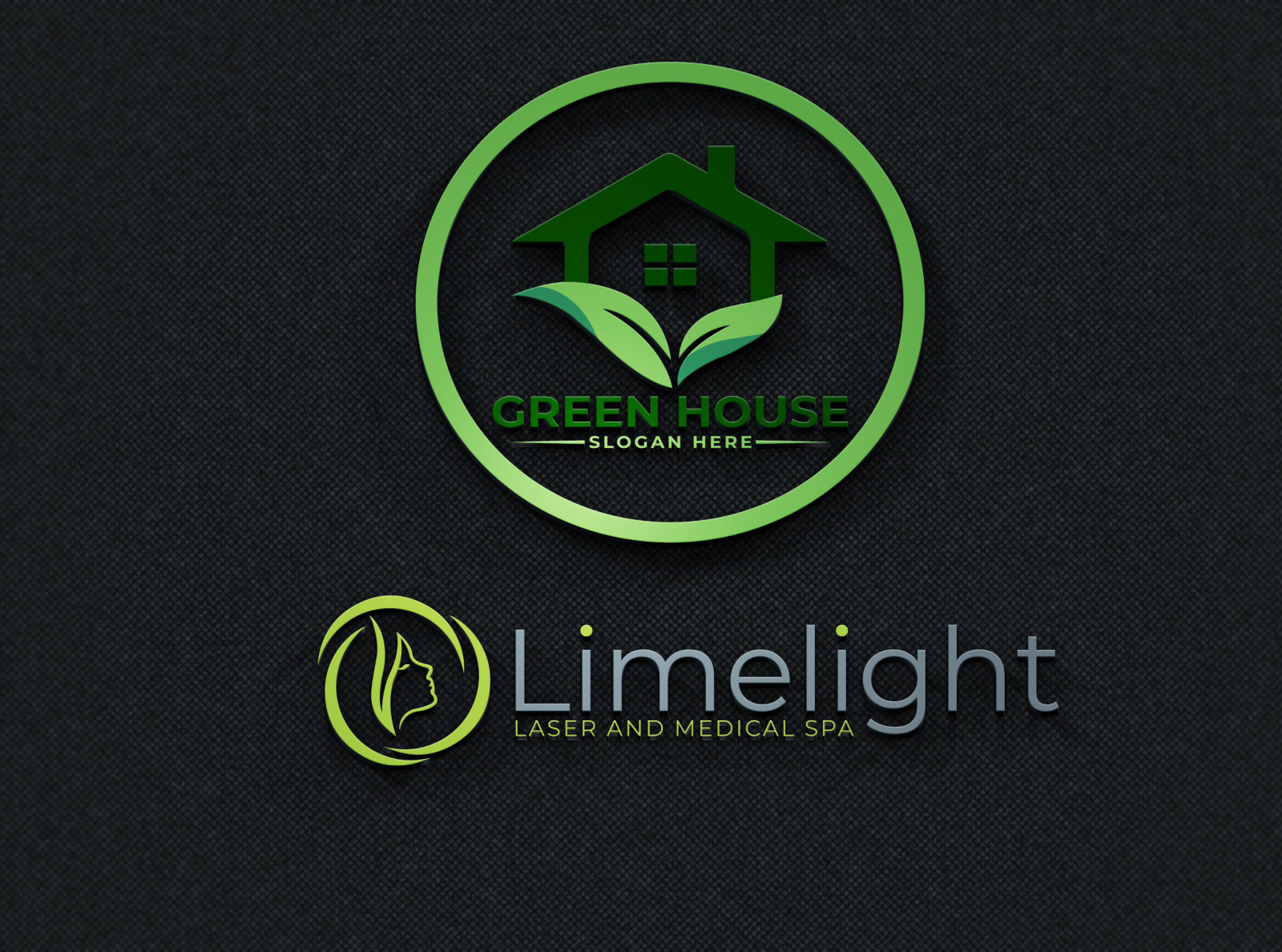 Flat logo by Luxman chandra paul on Dribbble