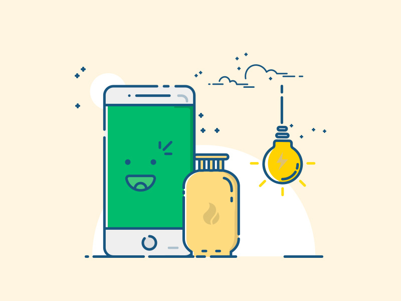 Mobile Illustration by Nihal Bora on Dribbble