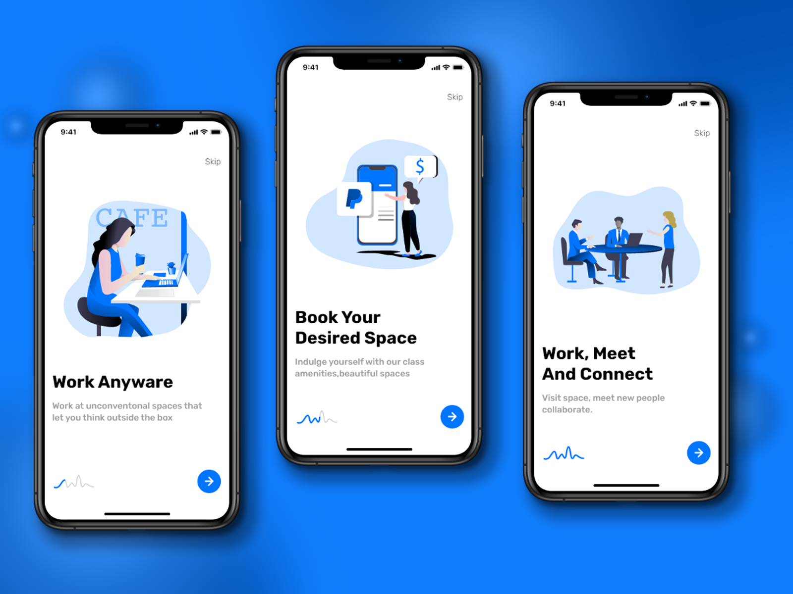 Prowork IOS Presentation by Joys Augustine on Dribbble