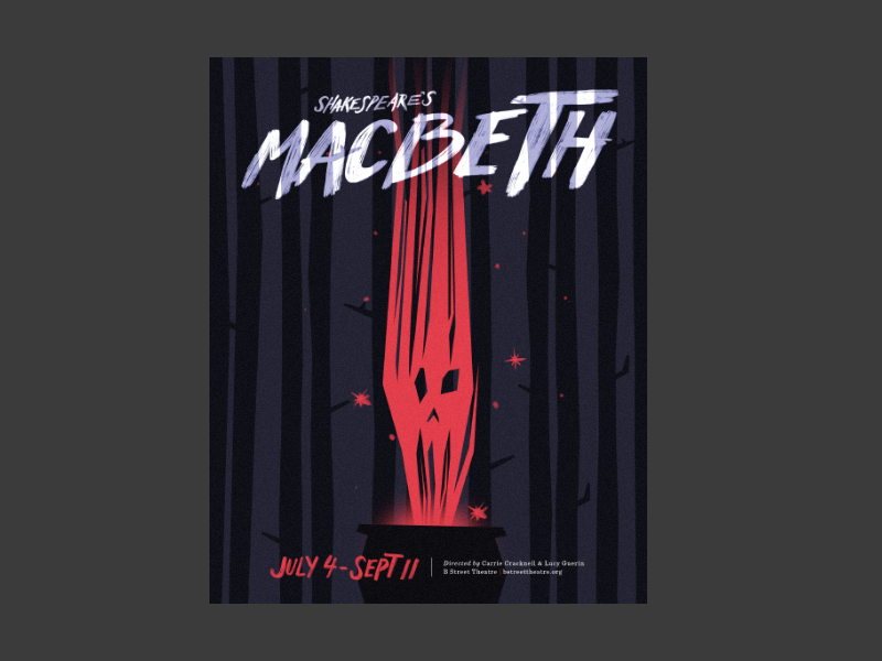 Macbeth Poster by Jesus Chico on Dribbble