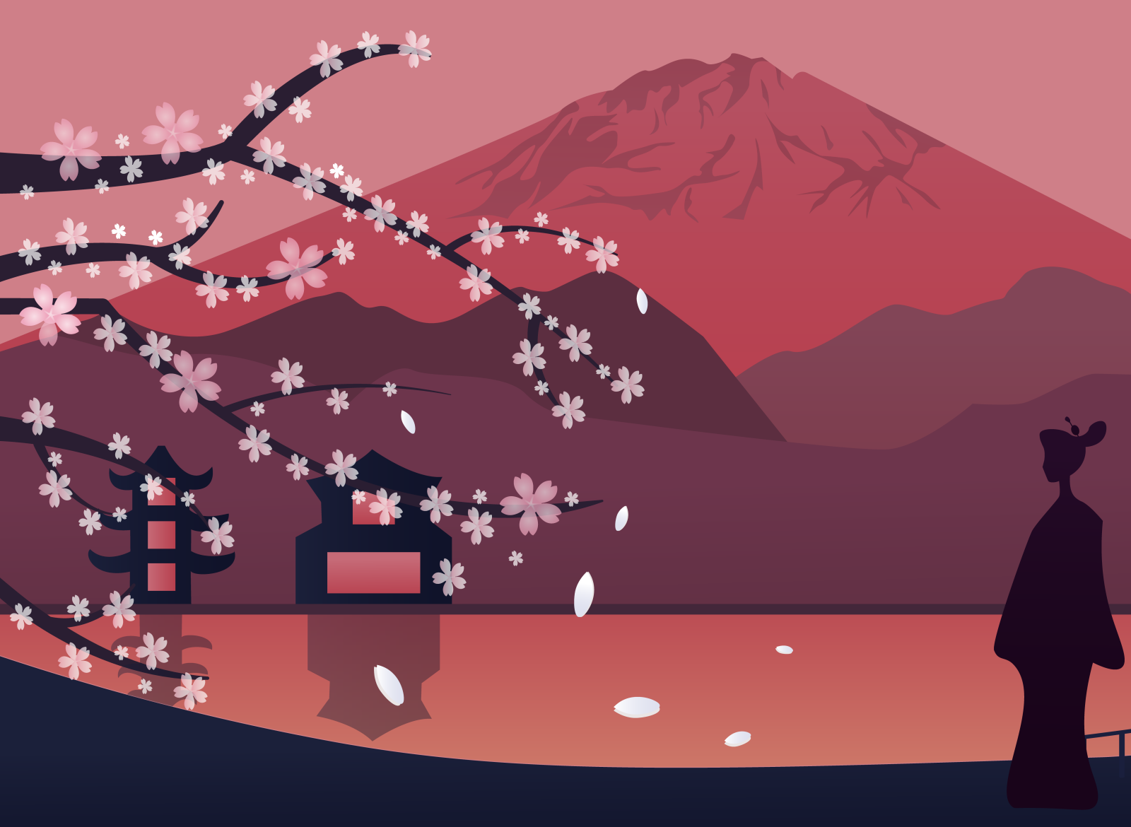 Japan by Anastasiya Andreeva on Dribbble