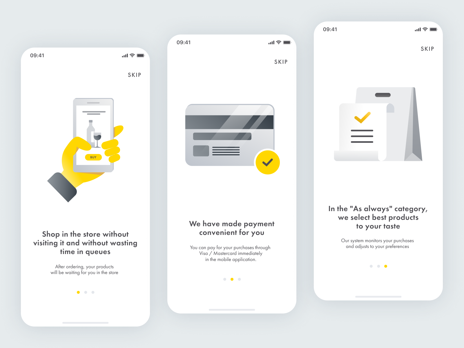 Onboarding UI Design by artjoker on Dribbble