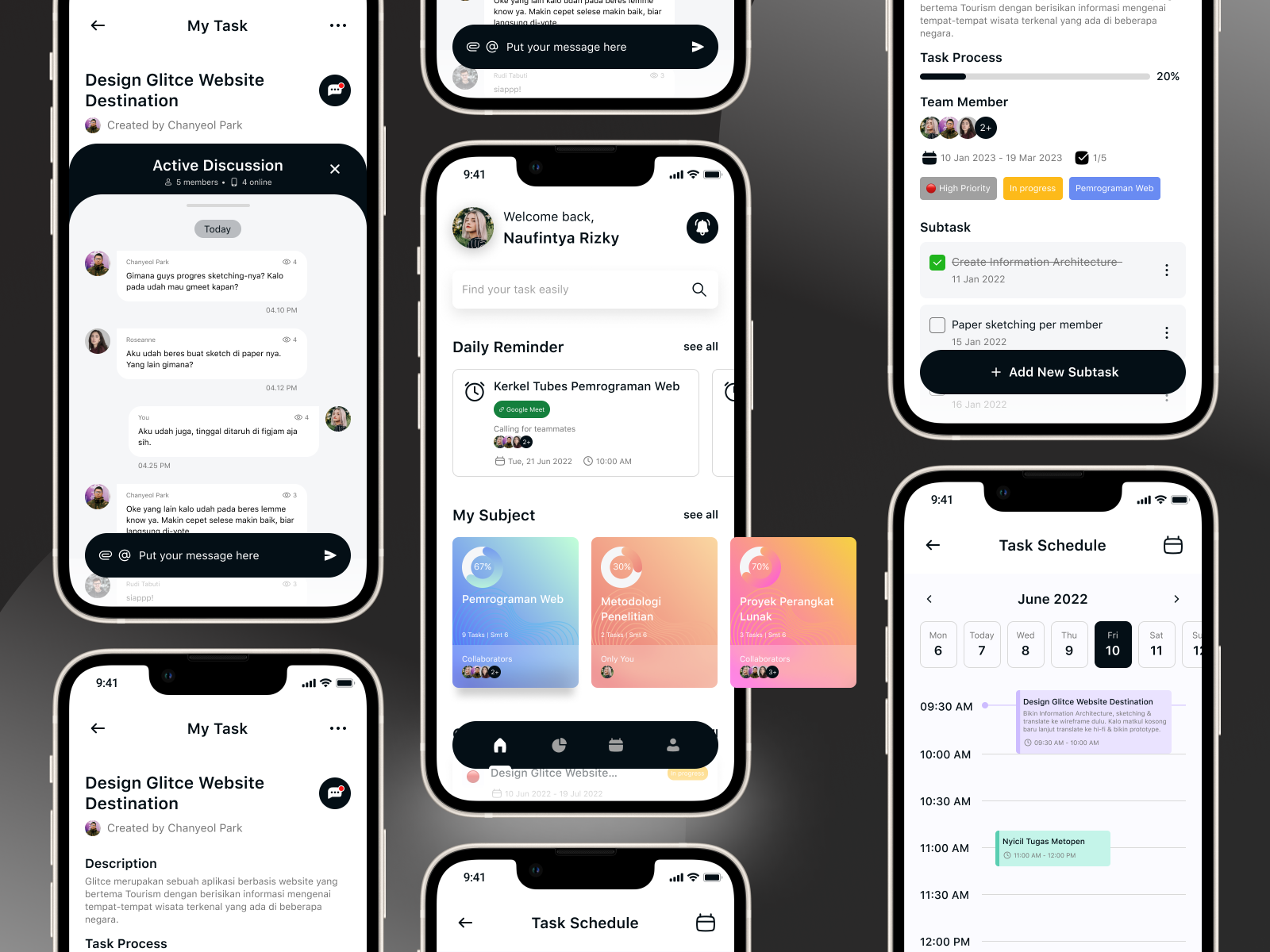 Task Management App by Naufintya Rizky on Dribbble