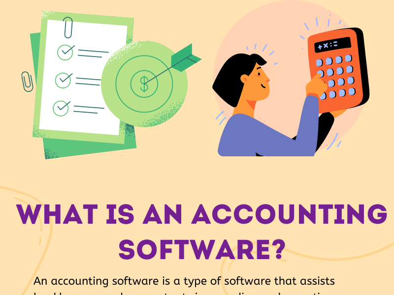 What is an accounting software? by Auditax Accountants on Dribbble