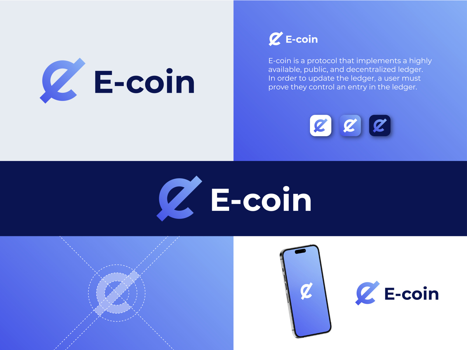 E-coin - Logo Design Concept by Omar Faruk on Dribbble