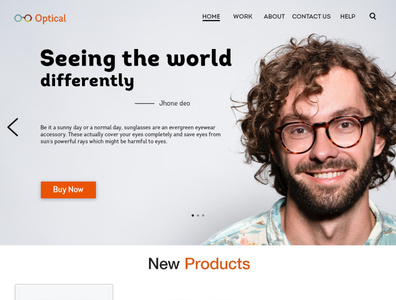 goggles website DESIGN by Limbad Gaurav on Dribbble