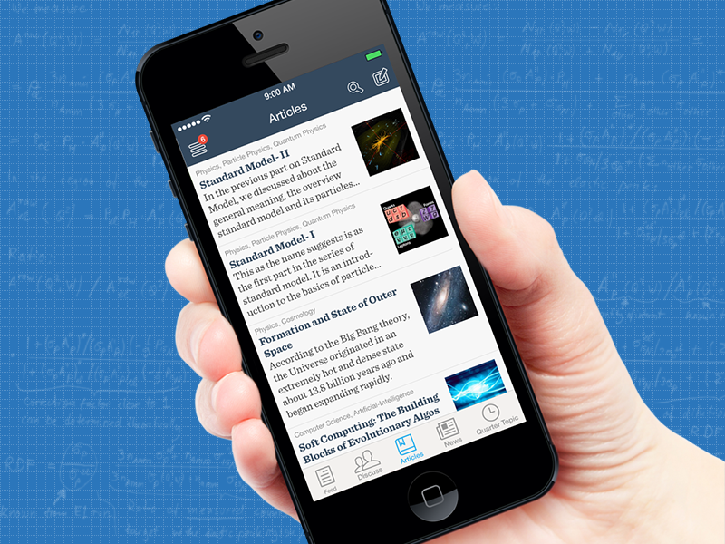 App Article Screen by Function Space on Dribbble