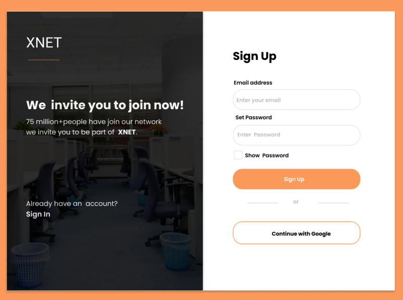 xnet by Michael Adeniji on Dribbble